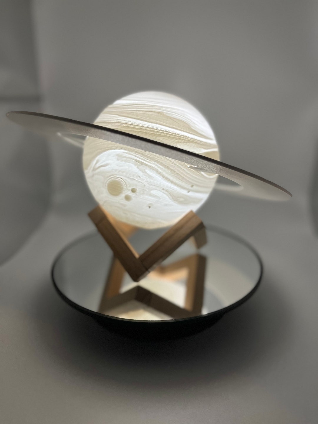 3D Printed Solar System Planet Lamps - 16 Color Changing RGB Night ...