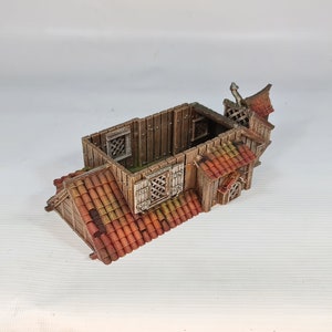 3D Printed Dunsworth House 28mm 32mm Scale Tabletop Terrain - Etsy