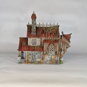 3D Printed Dunsworth House 28mm 32mm Scale Tabletop Terrain - Etsy