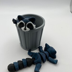 3D Printed Trash Panda Raccoon With Articulating Features Adorable Home ...