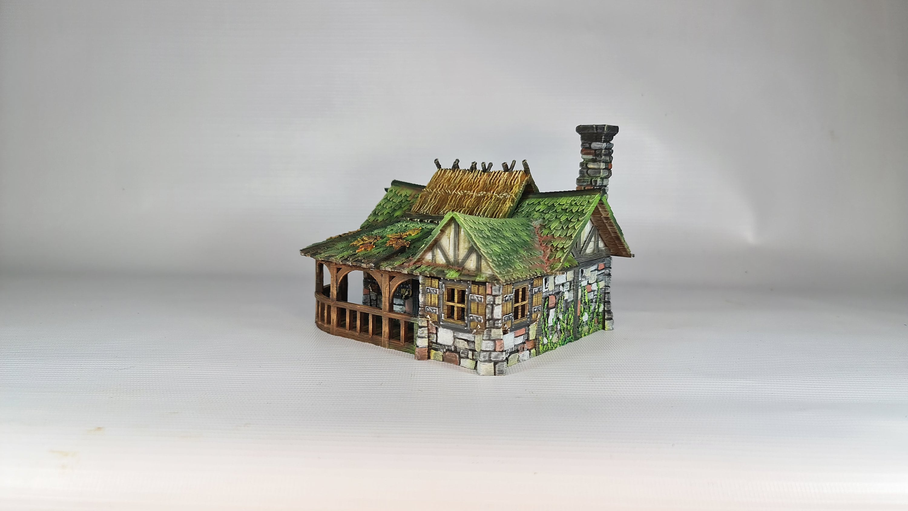3D Printed Autumn Falls Inn 28mm 32mm Scale Tabletop Terrain - Etsy