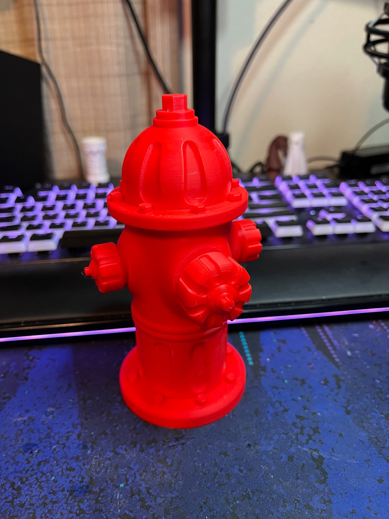 3D Printed Fire Hydrant Container - Etsy UK