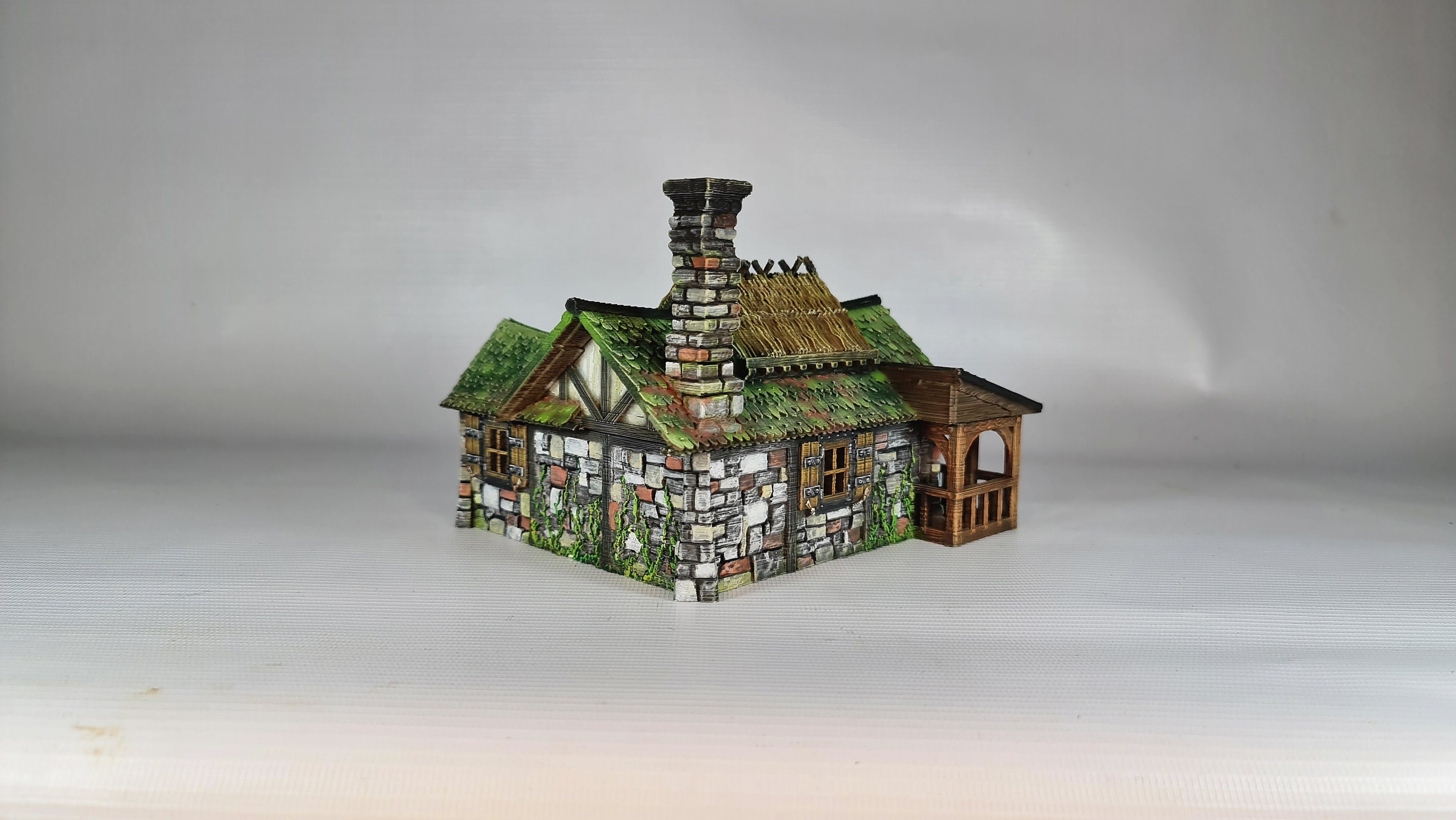 3D Printed Autumn Falls Inn 28mm 32mm Scale Tabletop Terrain - Etsy