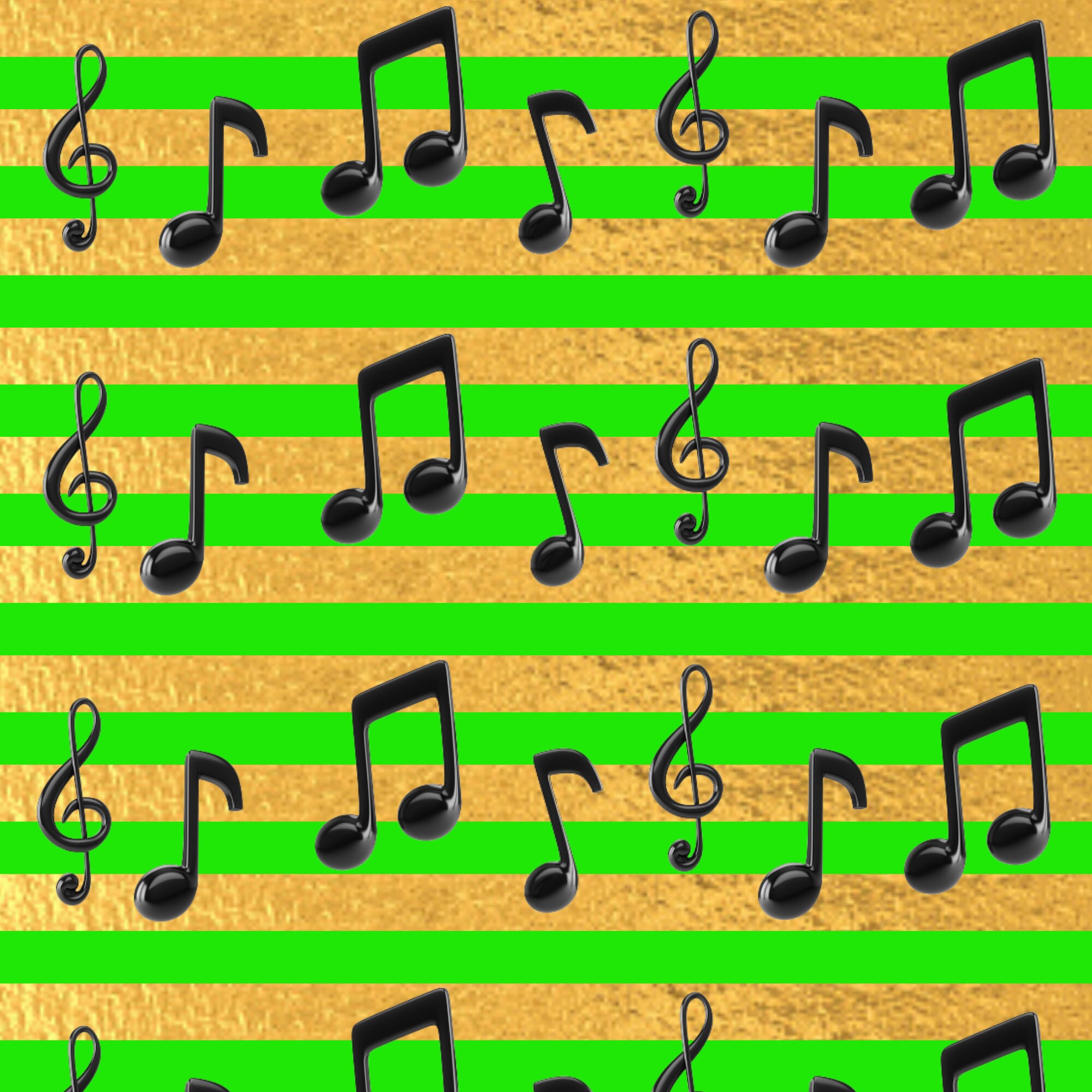 15 Music Sheet Digital Paper, Scrapbook Digital Paper, Gold Music ...