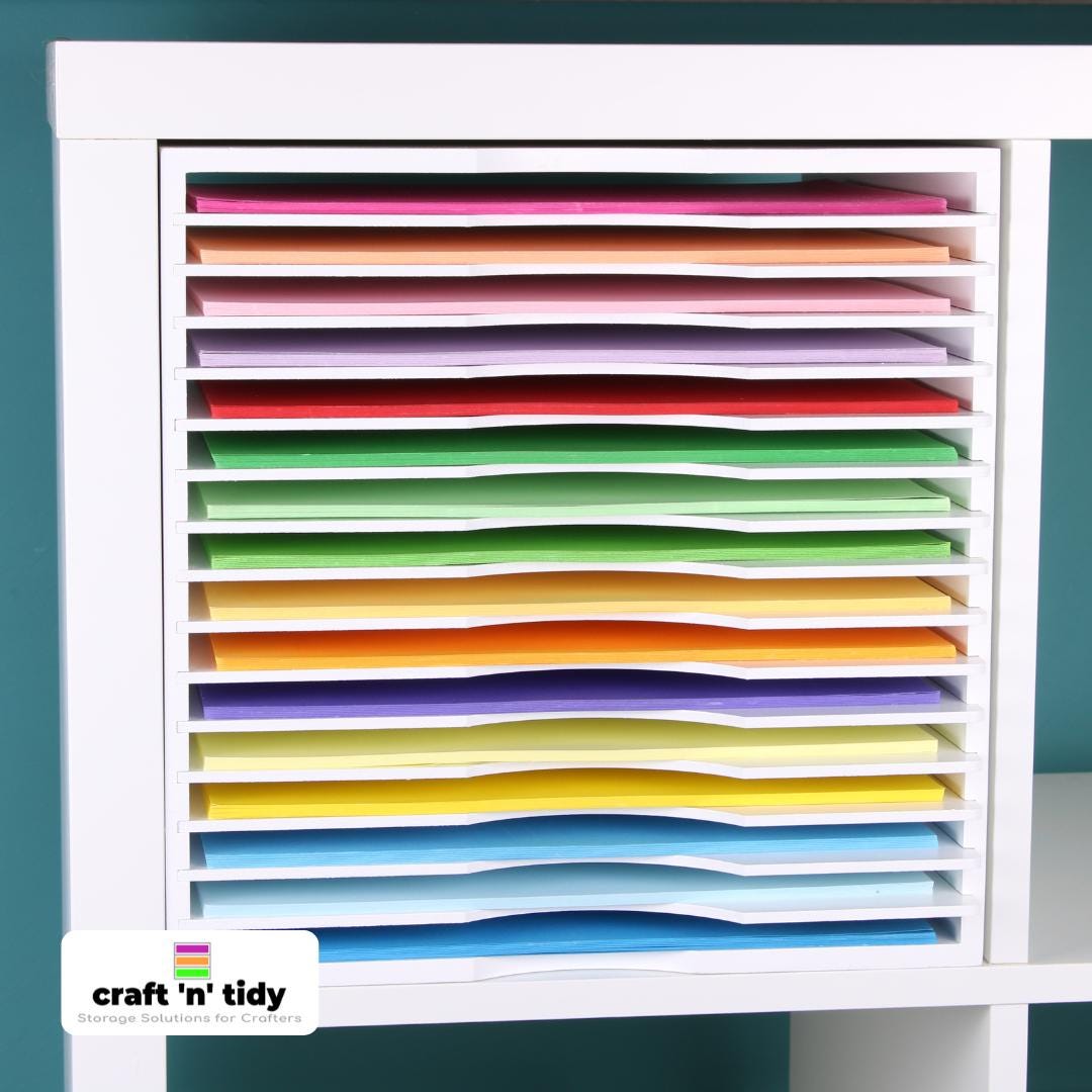 12x12 Paper Holder (16 Slot) - IKEA® - Etsy UK