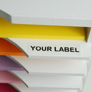 12x12 Paper Holder 16 Slot IKEA® or Desk - Etsy UK