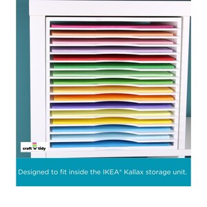 12x12 Paper Holder (16 Slot) - IKEA® - Etsy UK