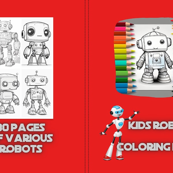 Artificial Intelligence Coloring Book - Etsy