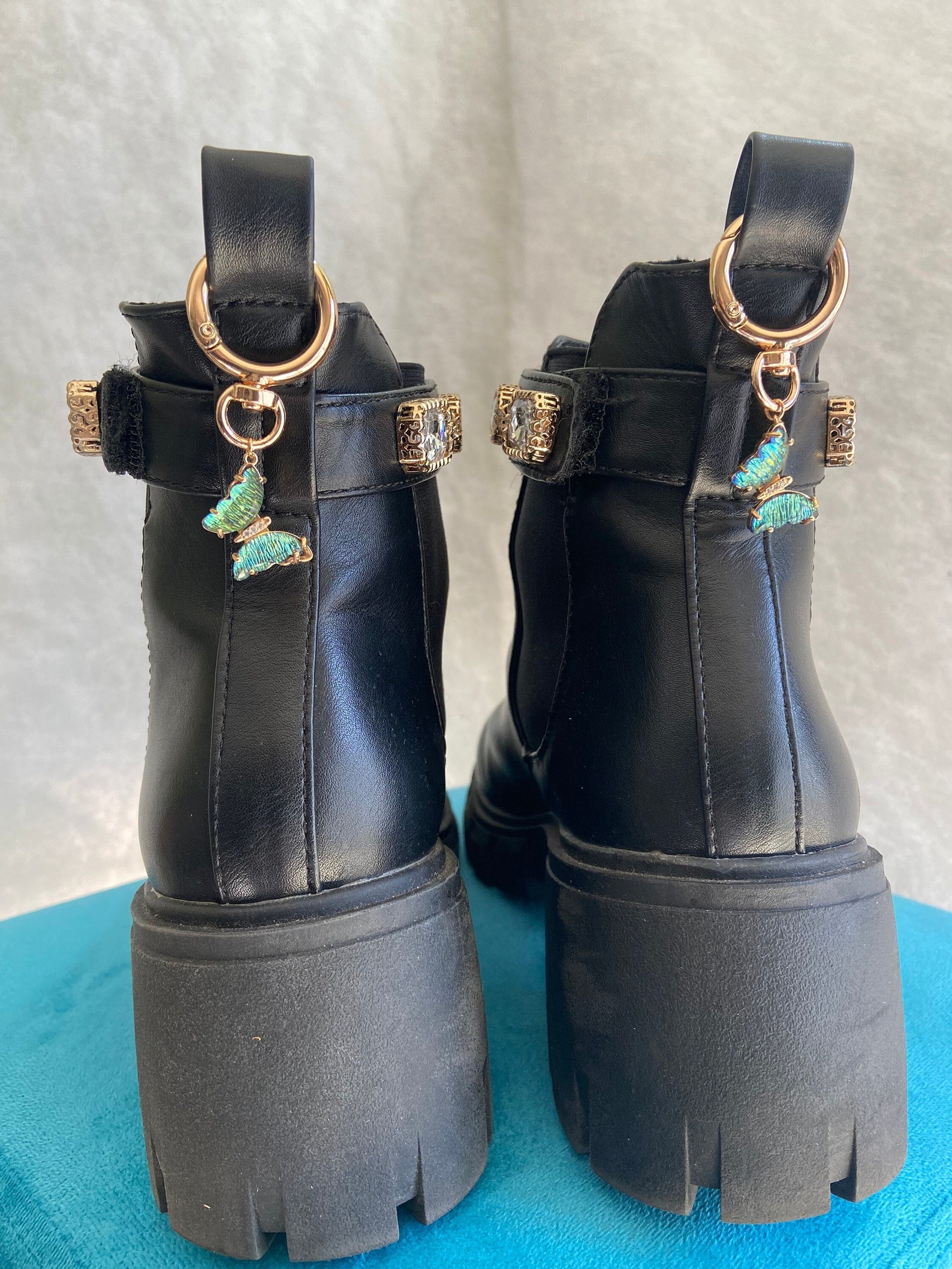 Butterfly Boot Charms - Etsy