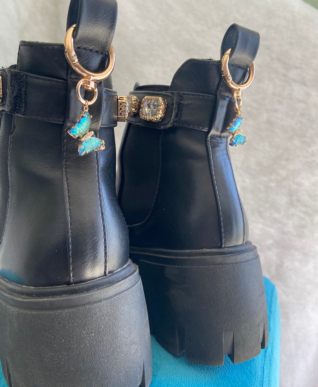 Butterfly Boot Charms - Etsy