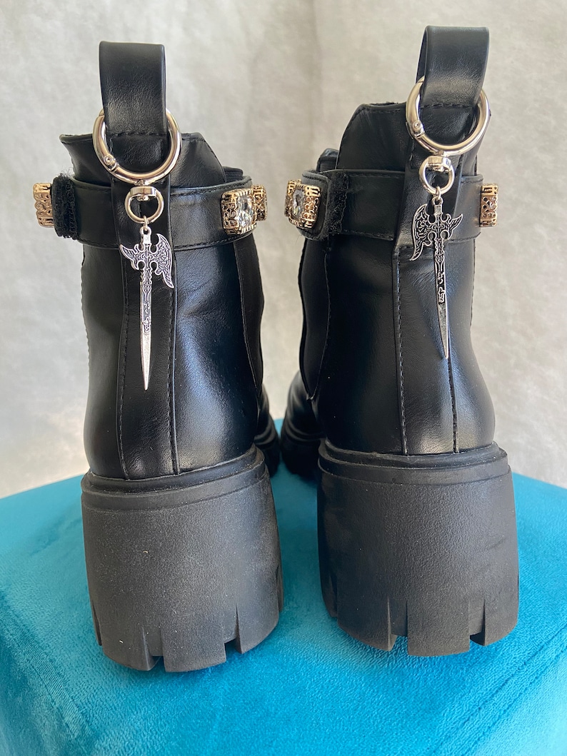 Viking Battle Axe Boot Charms - Etsy