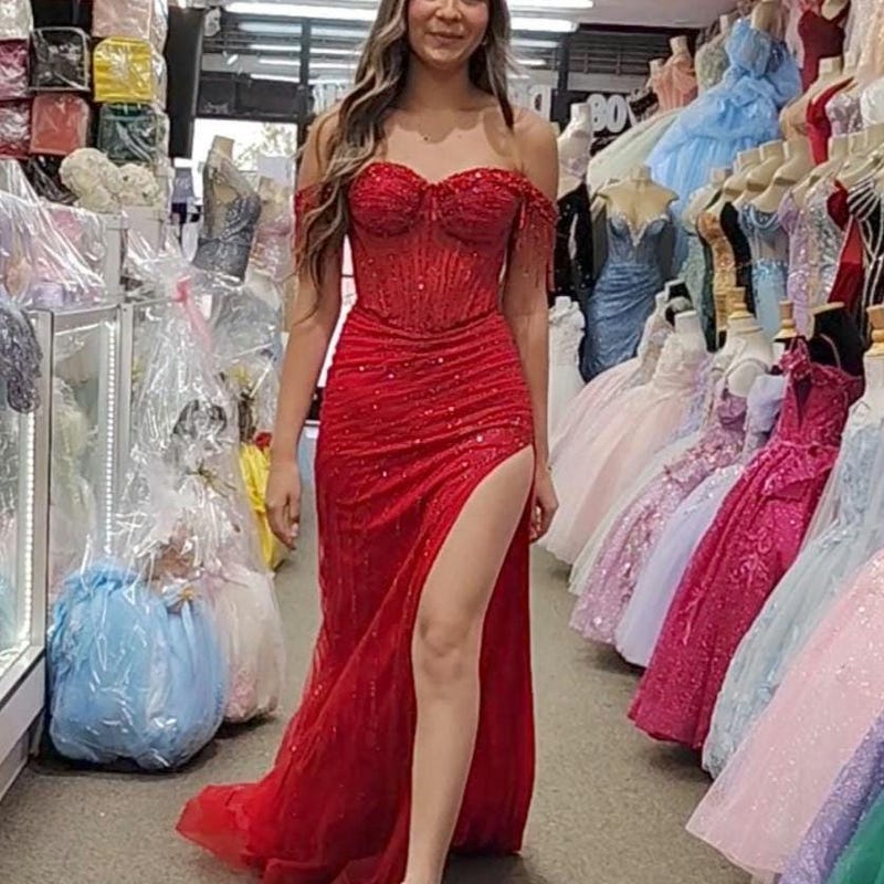 Sequin Prom Dress 2026 - Etsy