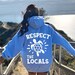 Respect the Locals VSCO Beach Surfer Girl Hoodie Save the Turtles Save ...