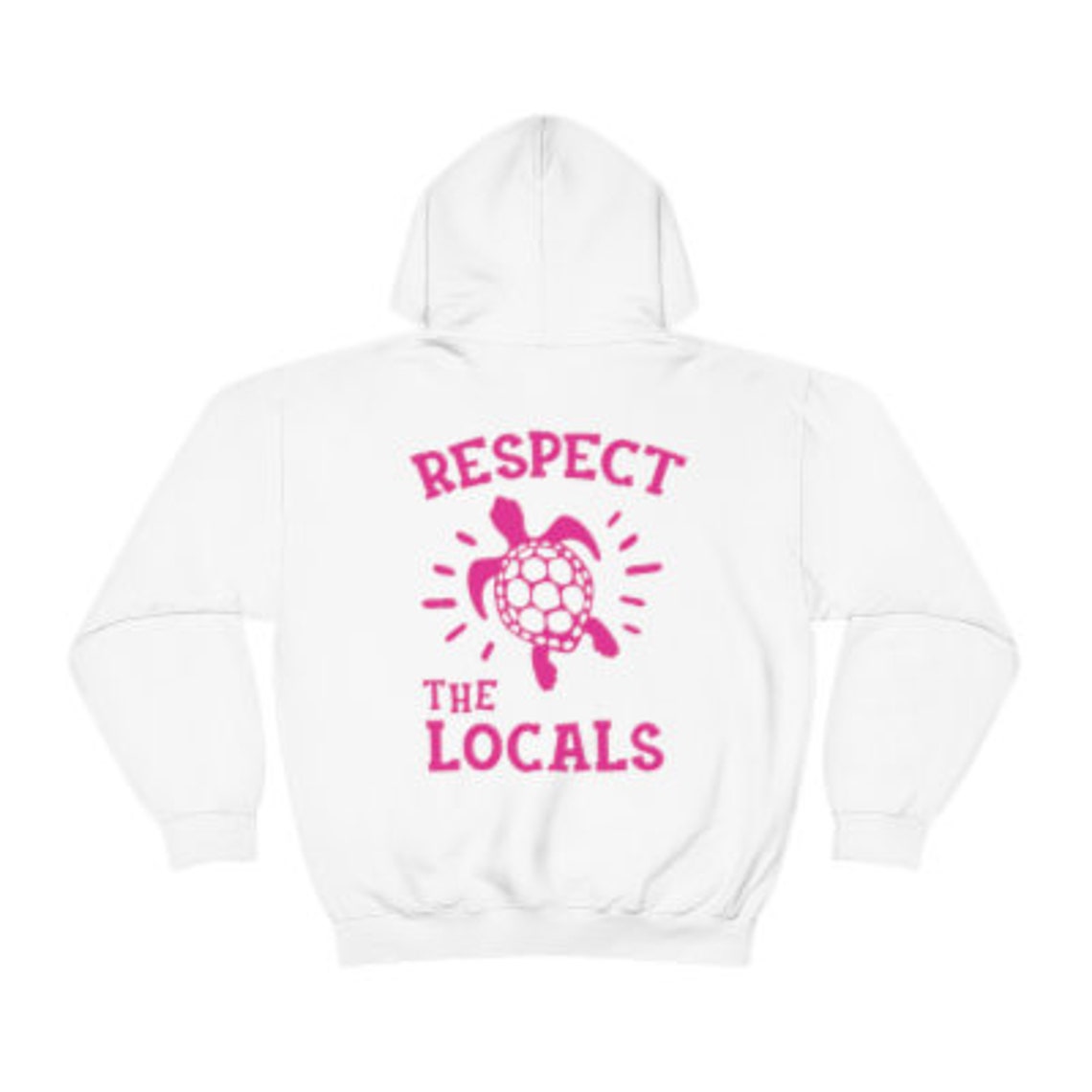 Respect the Locals VSCO Beach Surfer Girl Hoodie Save the Turtles Save ...