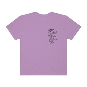Rock on Comfort Colors Ring Finger Tee Shirt Bachelorette Party Gift ...