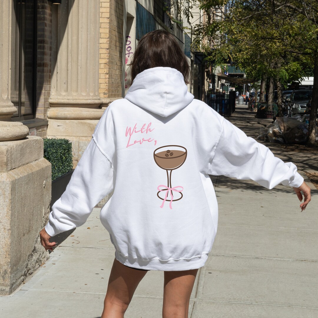 Espresso Martini Hoodie, Retro Cocktail Sweatshirt, Martini Club Shirt ...