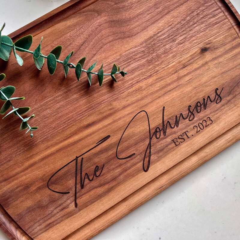 Wood Cheese Board Etsy