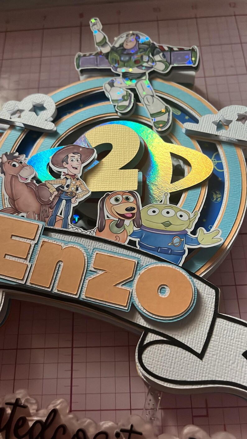 Toy Story Cake Topper Woody Theme - Etsy