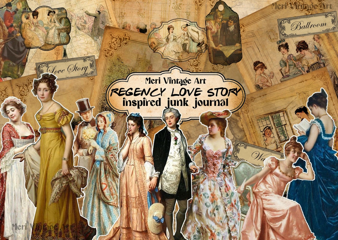 Pride and Prejudice,regency Inspired LOVE Story,jane Austen Junk ...