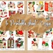 Vintage Christmas 1950 Fussy Cut,craft Kit,santa,paper Cut-outs,junk ...