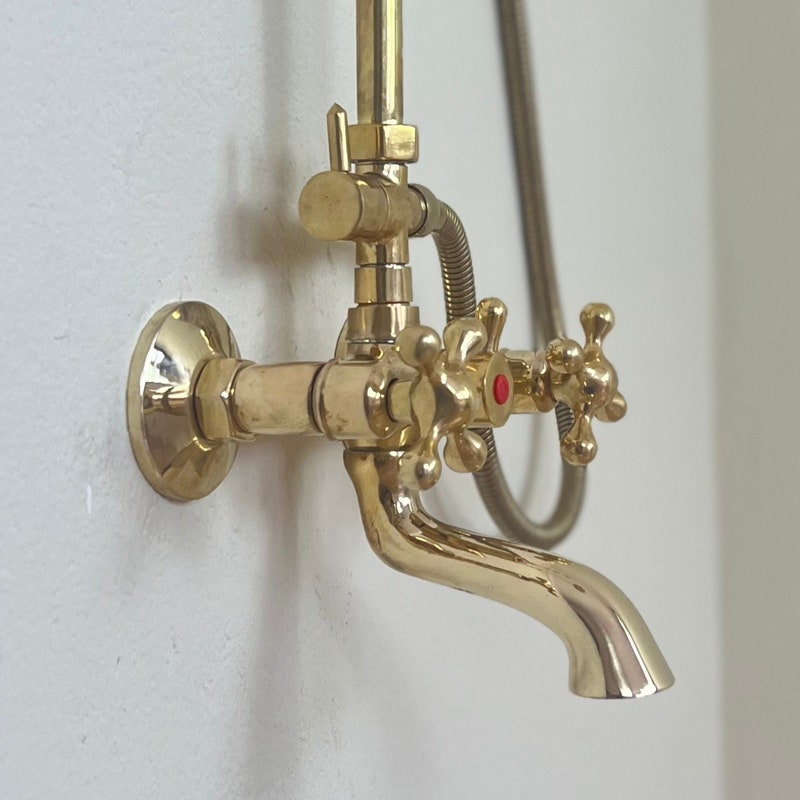 Shower Head With Tub Filler - Etsy