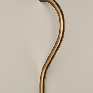 Curved Arch Brass Cabinet Handles - Elevate Your Space - Etsy