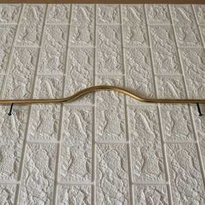 Modern Curved Arch Brass Cabinet Handles Elevate Your Space - Etsy