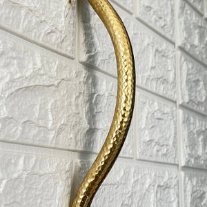 Hammered Unlacquered Brass Modern Curved Arch Cabinet Handles - Elevate ...