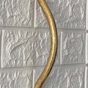 Hand-engraved Brass Curved Arch Cabinet Handles - Modern Style - Etsy