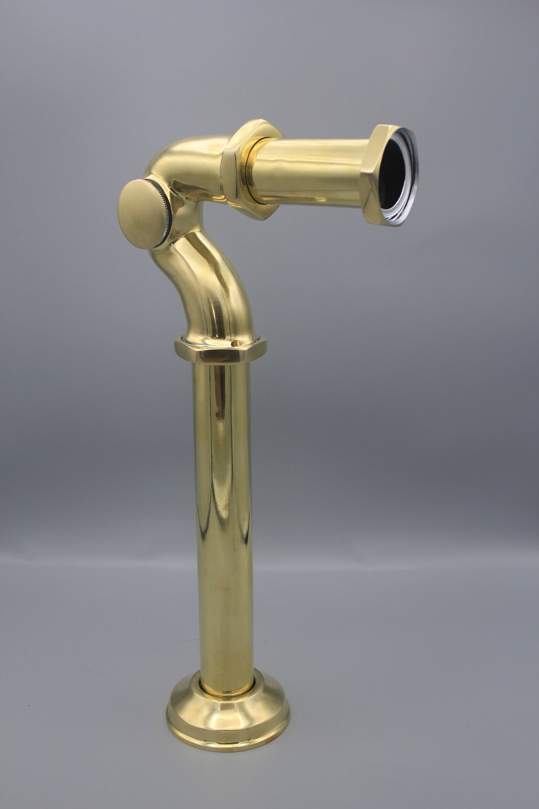 Solid Brass Sink Drain Stopper: U-trap Set With Overflow - Etsy