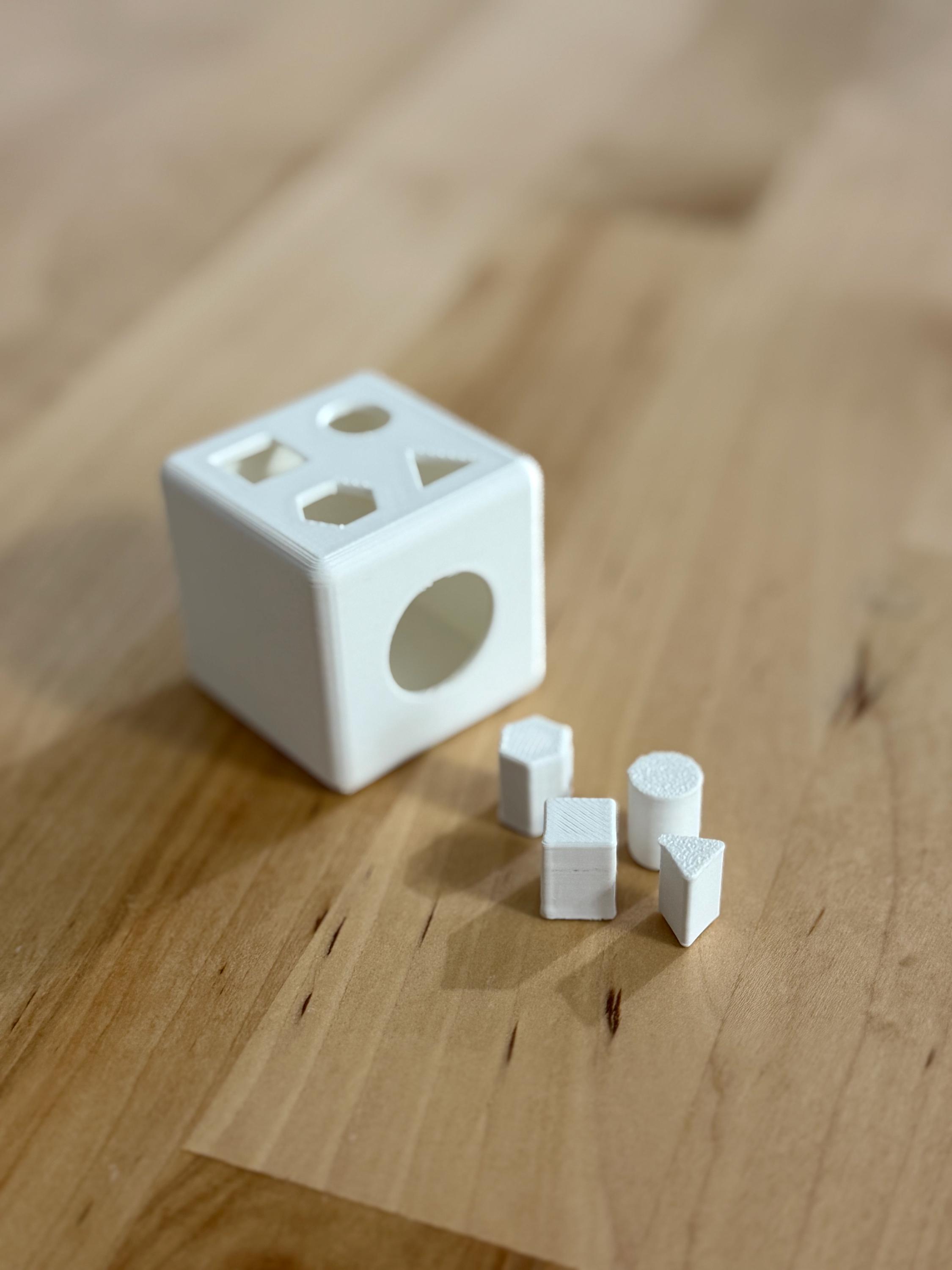 Mini Shape Sorting Cube Desk Toy – Fun & Interactive Fidget Puzzle - Etsy