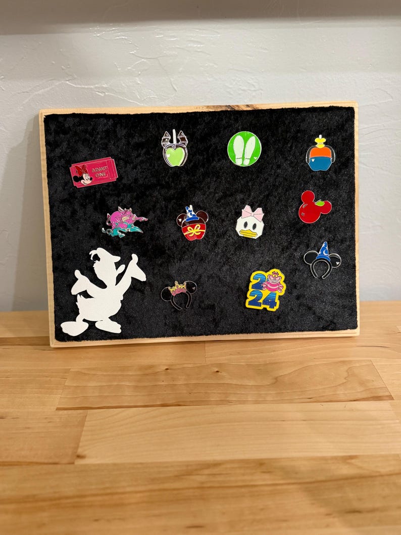 Custom Pin Board - Disney Inspired Pin Board - Custom Disney Pin Board ...