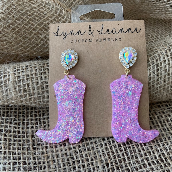 Boot Earrings - Etsy