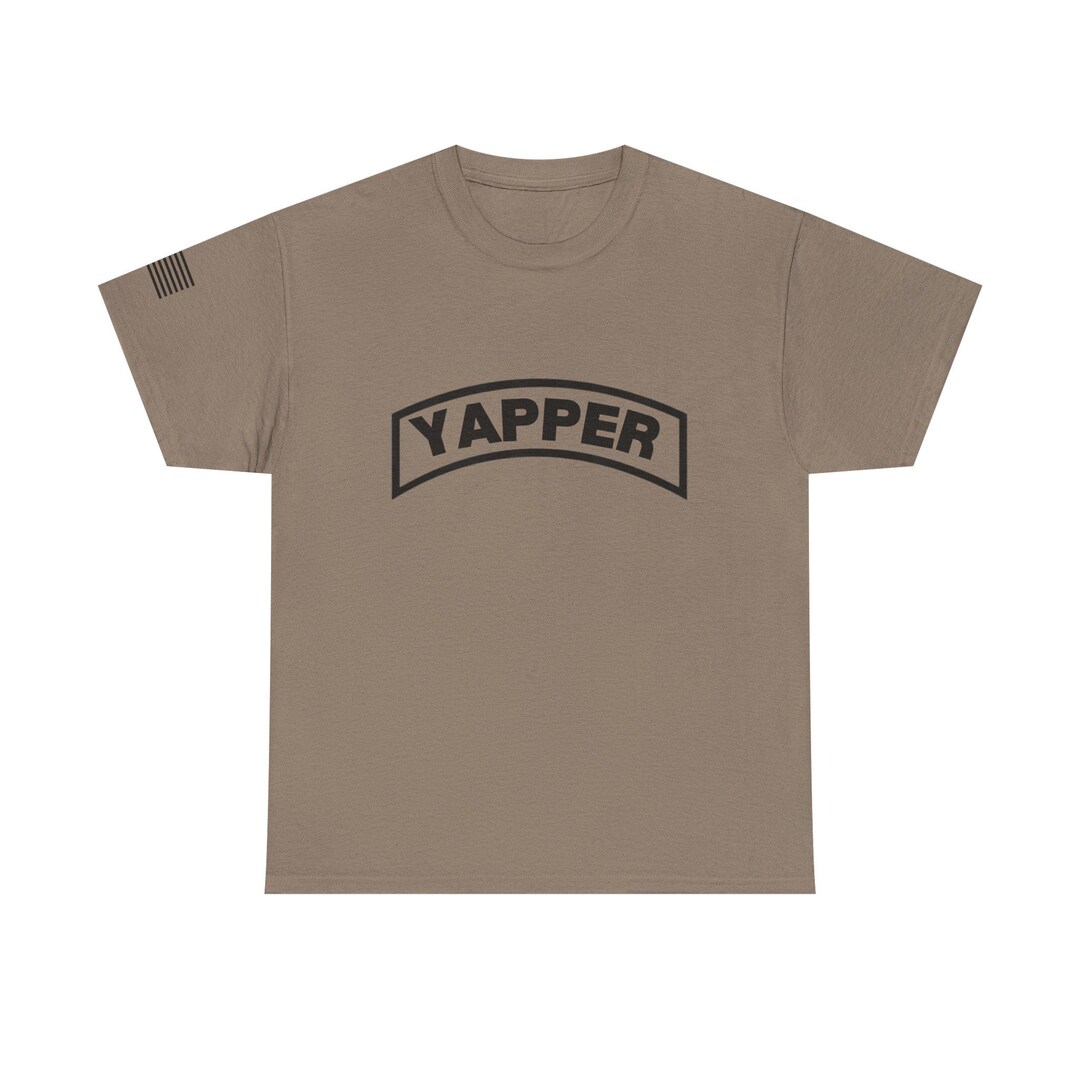 Yapper Military Tee - Etsy