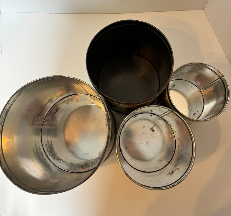 Vintage Floral 1930s-1950s Food Storage & Sani Can Set - Etsy