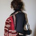 Handmade Ecuadorian Tribal Backpack- Red - Etsy