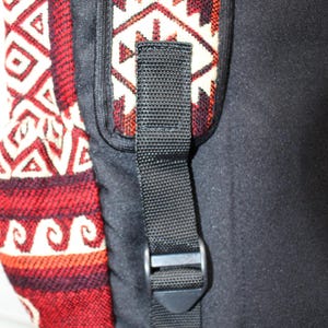 Handmade Ecuadorian Tribal Backpack- Red - Etsy