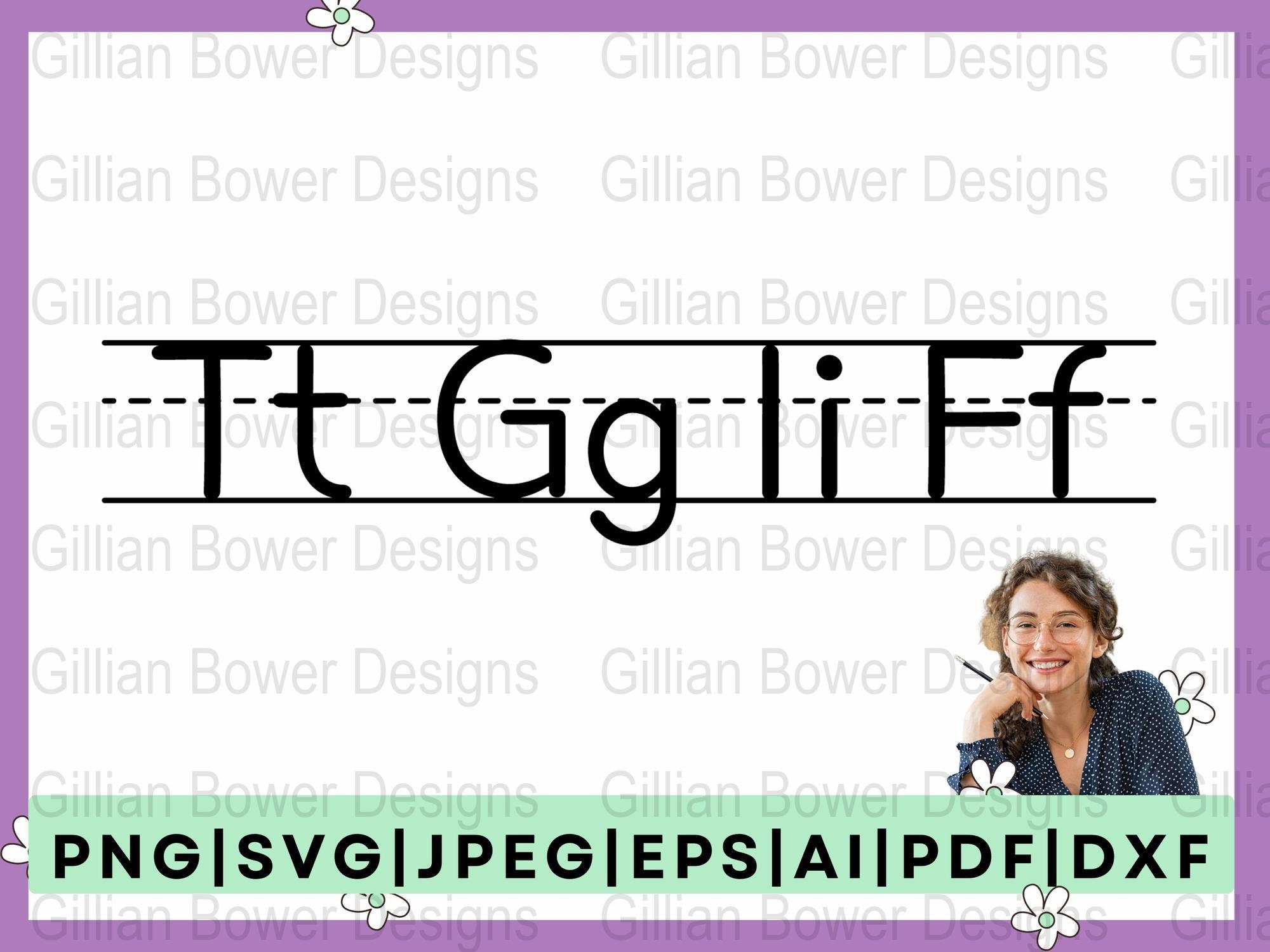 TGIF Alphabet Cute Clipart Digital Download Files - Etsy