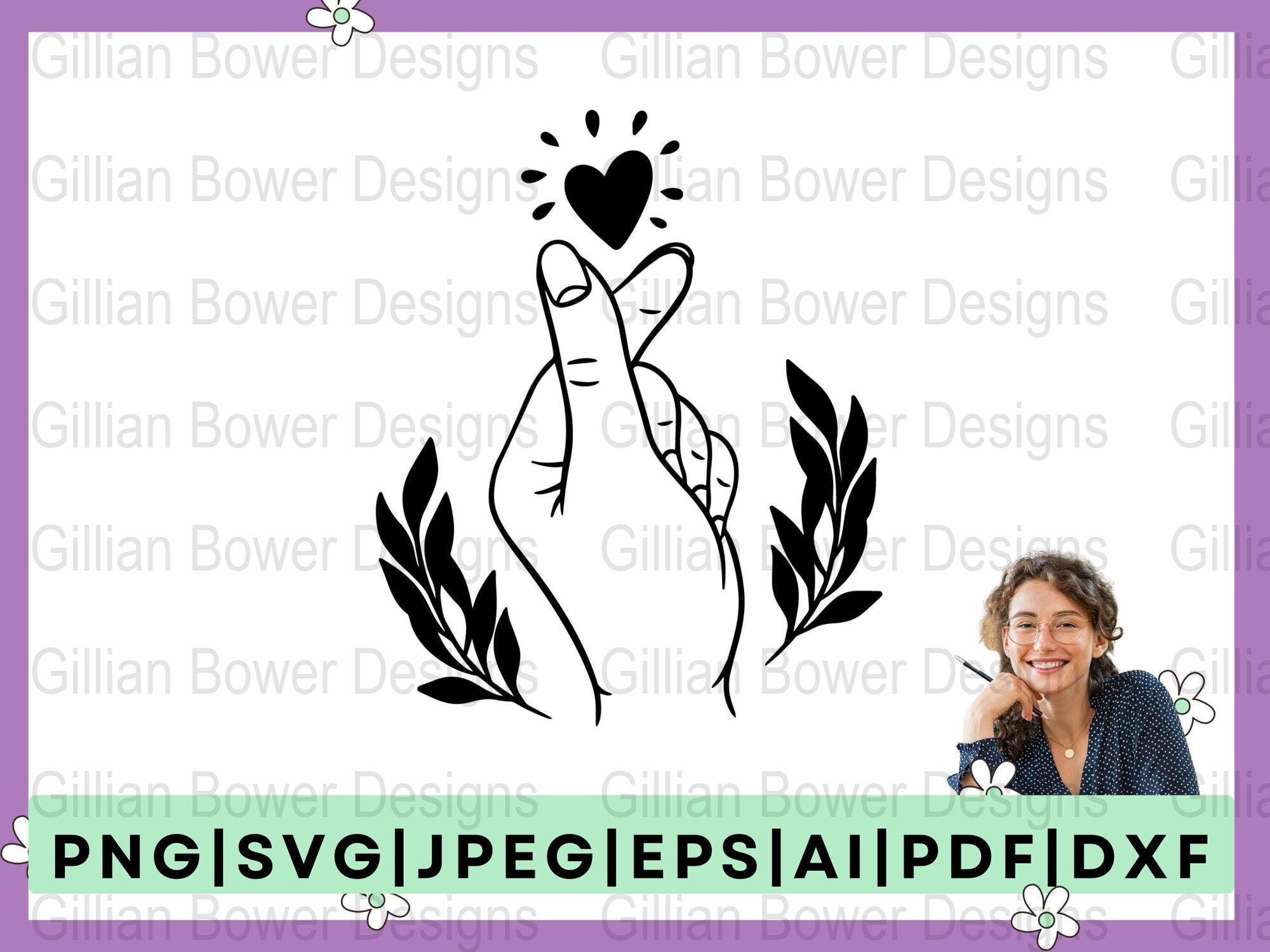 Love and Cute Snap Heart Clipart - Digital Download Files - Etsy