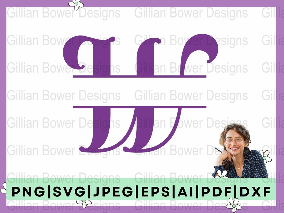 W Alphabet Clipart - Digital Download Files - Etsy