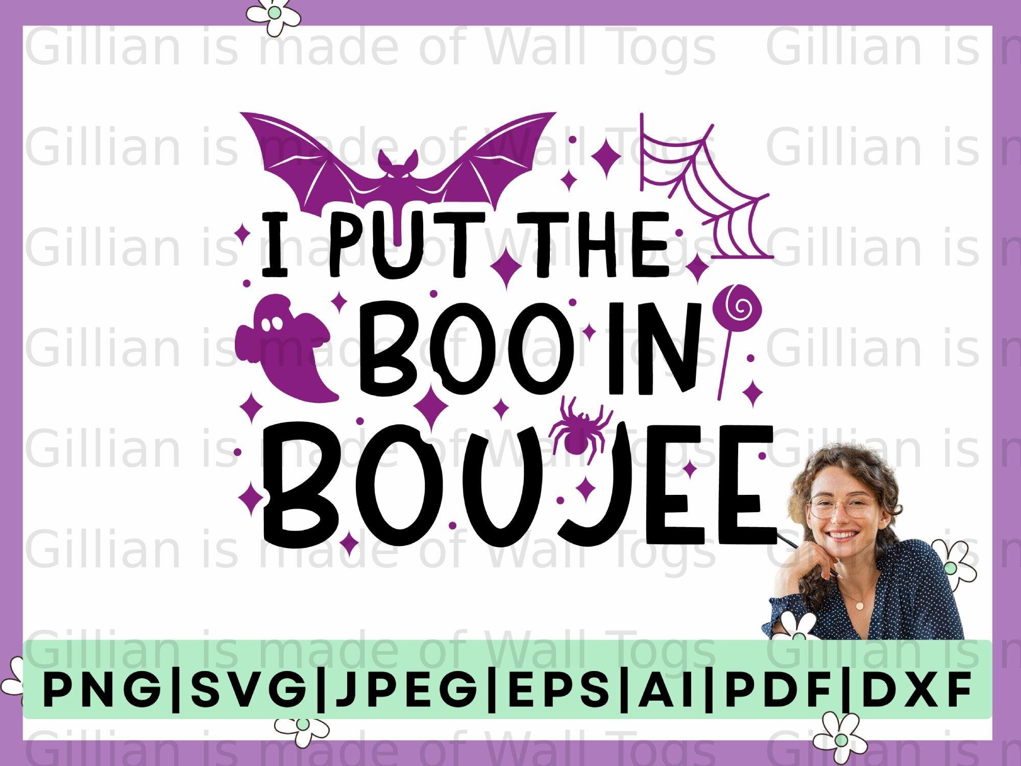 Boo in Boujee Digital Download Files - Etsy