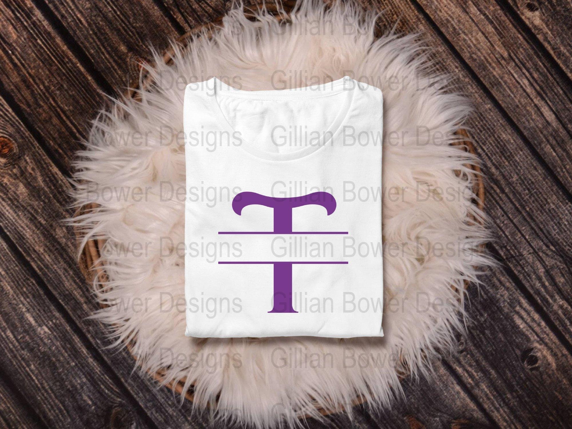 T Letter Font Alphabet Monogram Clipart Digital Download Files - Etsy