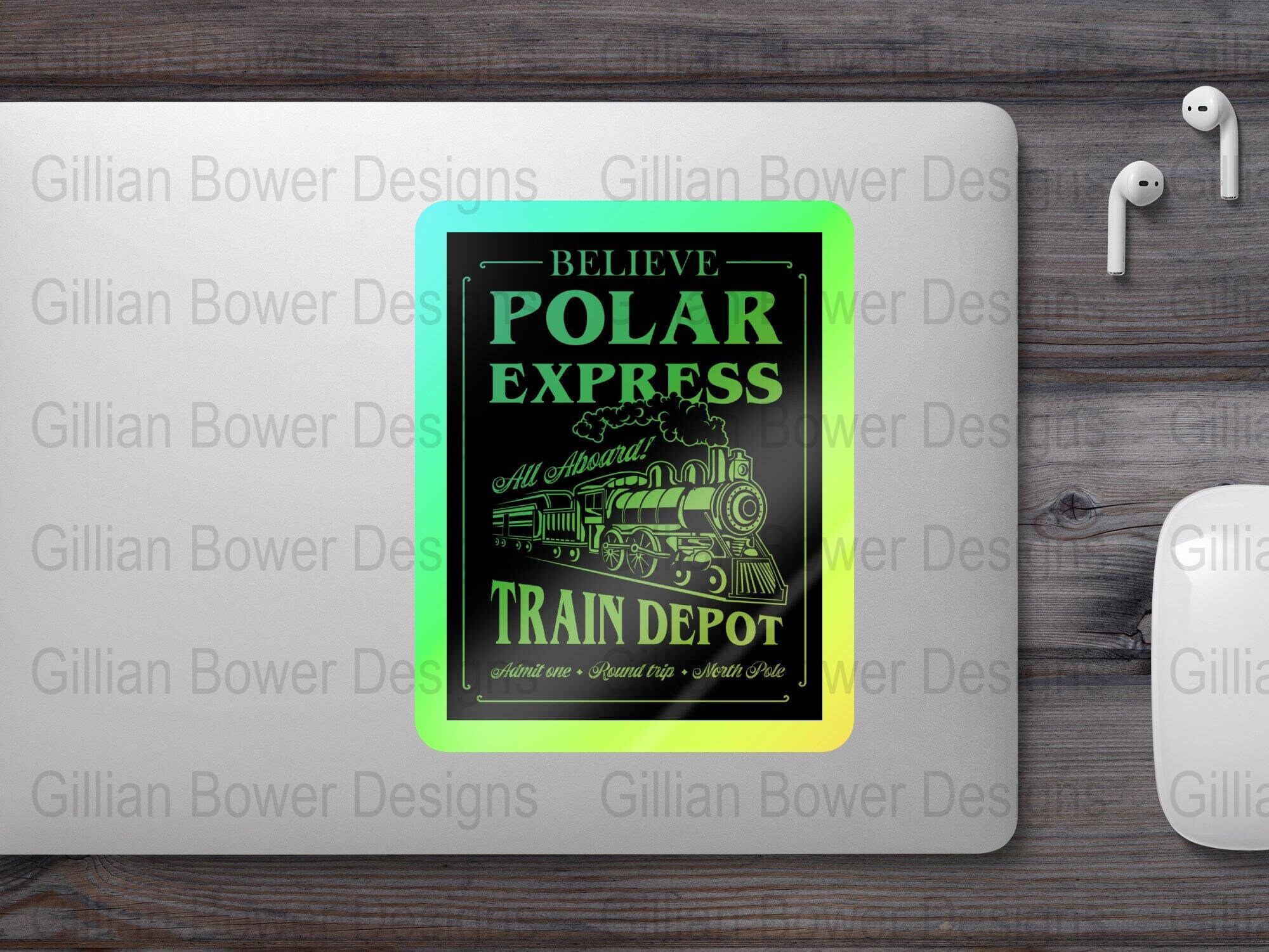 Polar Express Train Christmas Clipart - Digital Download Files - Etsy