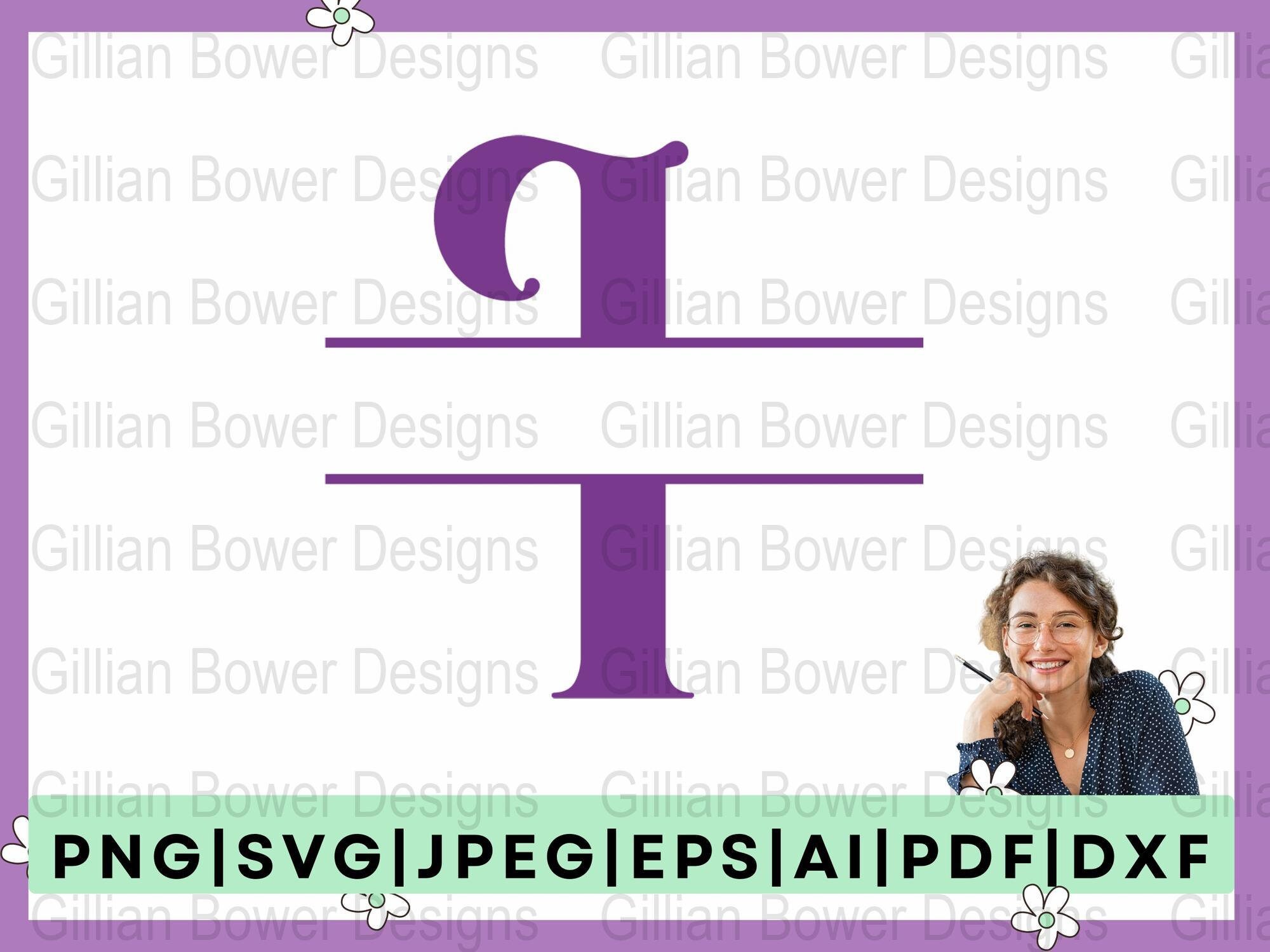 I Letter Font Alphabet Monogram Clipart - Digital Download Files - Etsy