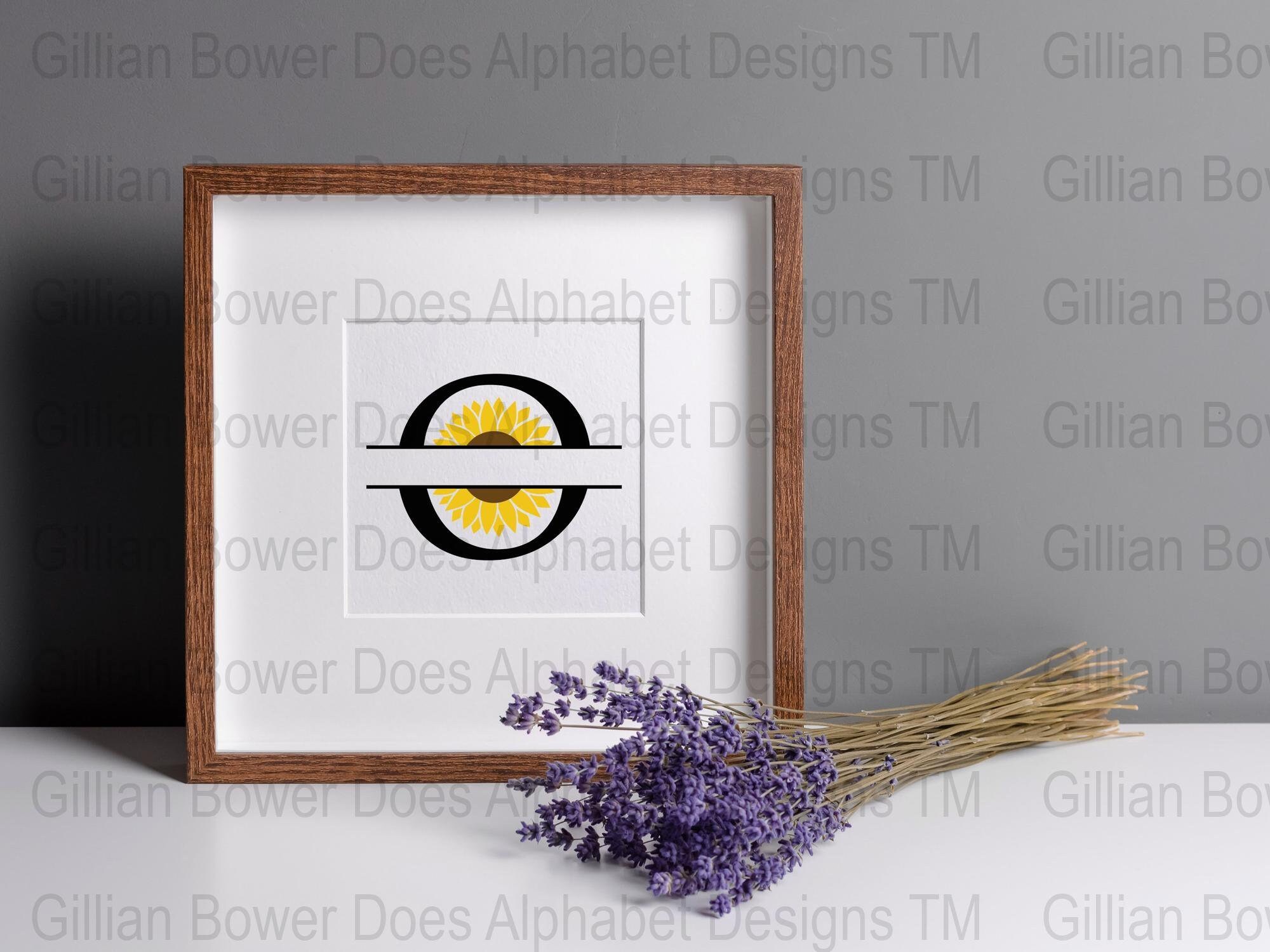 O - Alphabet Monogram - Digital Download Files - Etsy