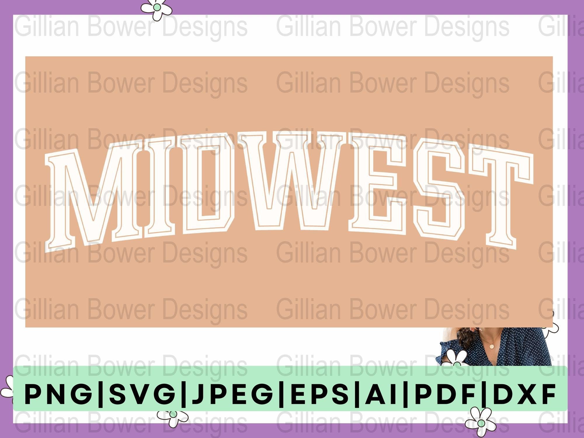 Midwest Vintage Vibes Clipart Digital Download Files - Etsy