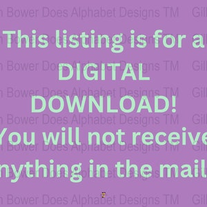 Alphabet Monogram Digital Download Files - Etsy