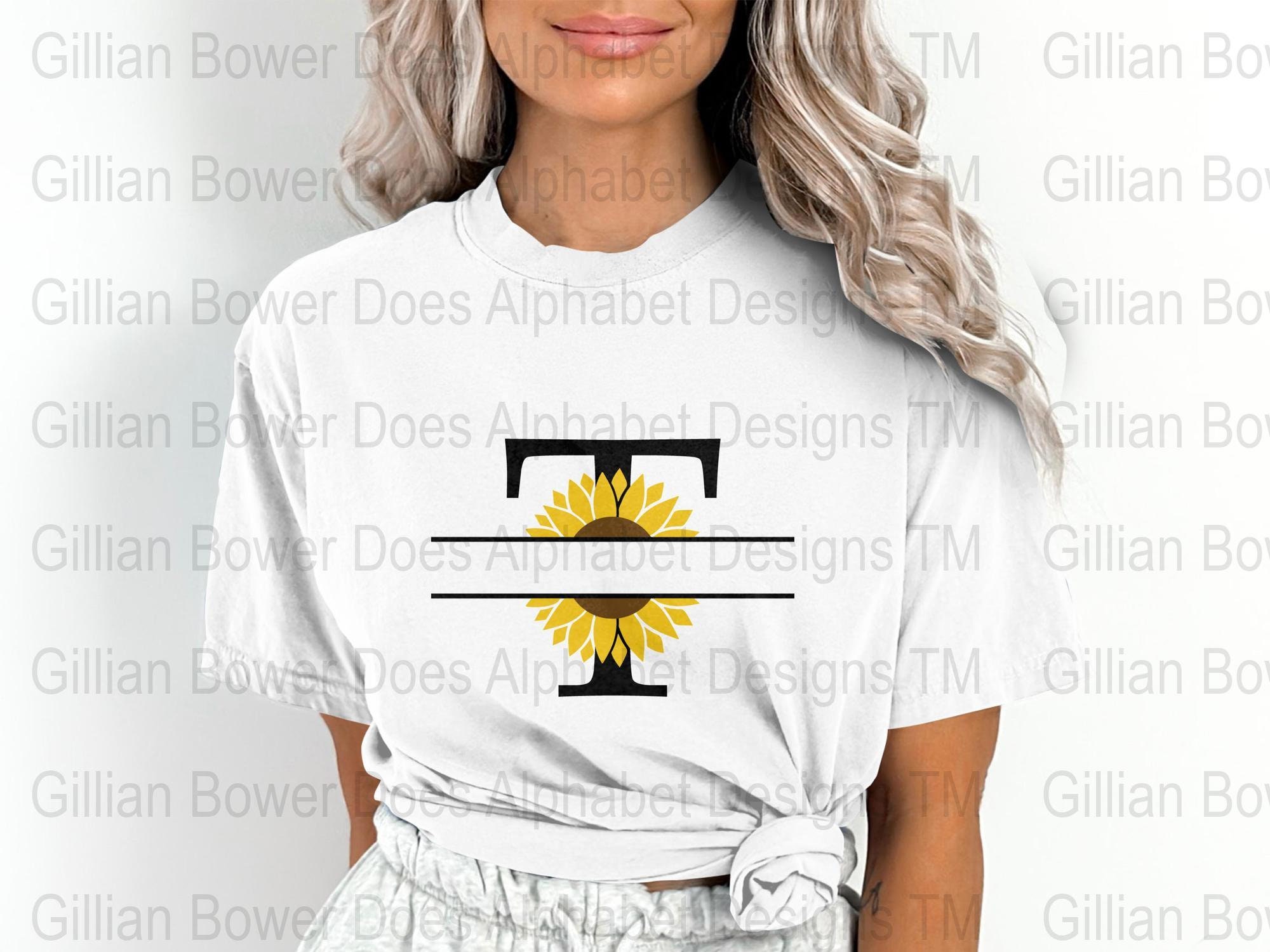 T - Alphabet Monogram - Digital Download Files - Etsy