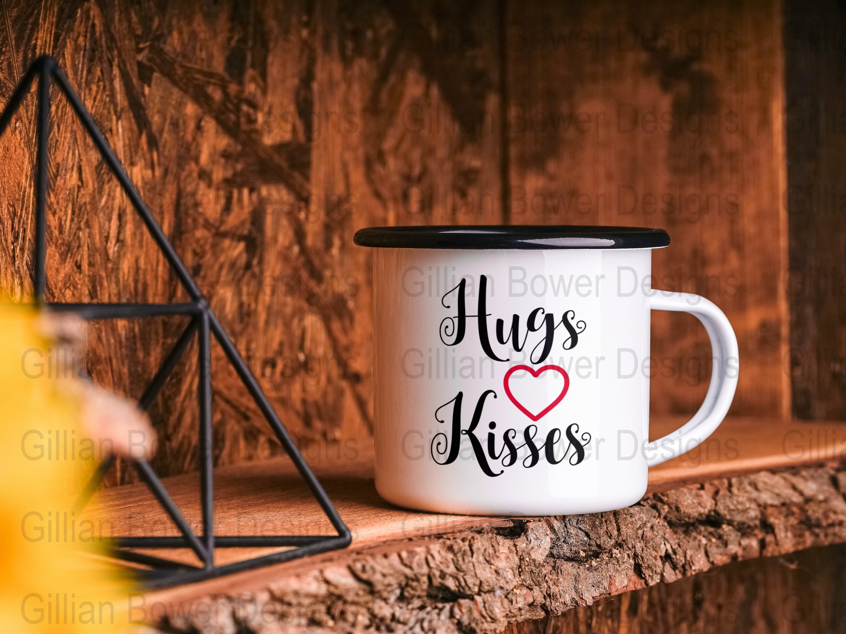 Hugs & Kisses Valentines Clipart - Digital Download Files - Etsy