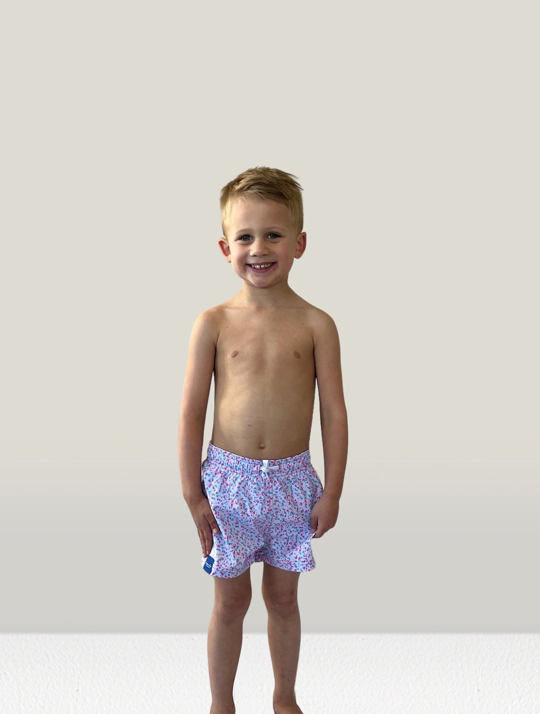 Captain & Cub Father Son Retro Speckle Matching Swimsuit - Etsy